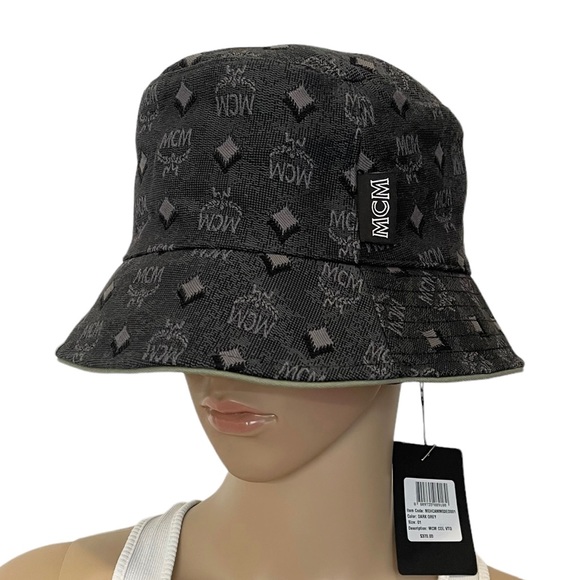MCM | Accessories | New Mcm Logo Bucket Hat | Poshmark